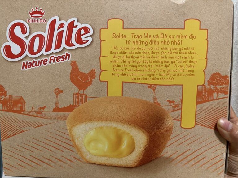 Nhãn hàng Solite của Mondelez Kinh Đô tiên phong sử dụng trứng gà nuôi ...