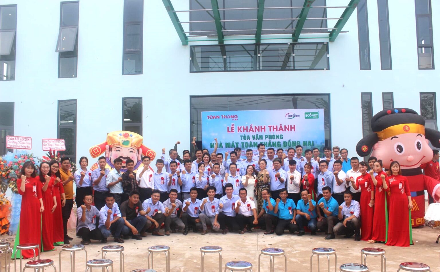 Toan Thang Corp: Khánh thành tòa nhà văn phòng nhà máy Toàn Thắng Đồng ...