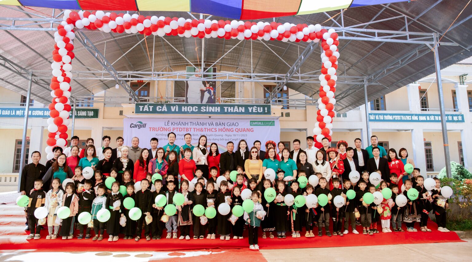 Cargill bàn giao ba điểm trường mới tại các tỉnh Tuyên Quang, Lào Cai ...