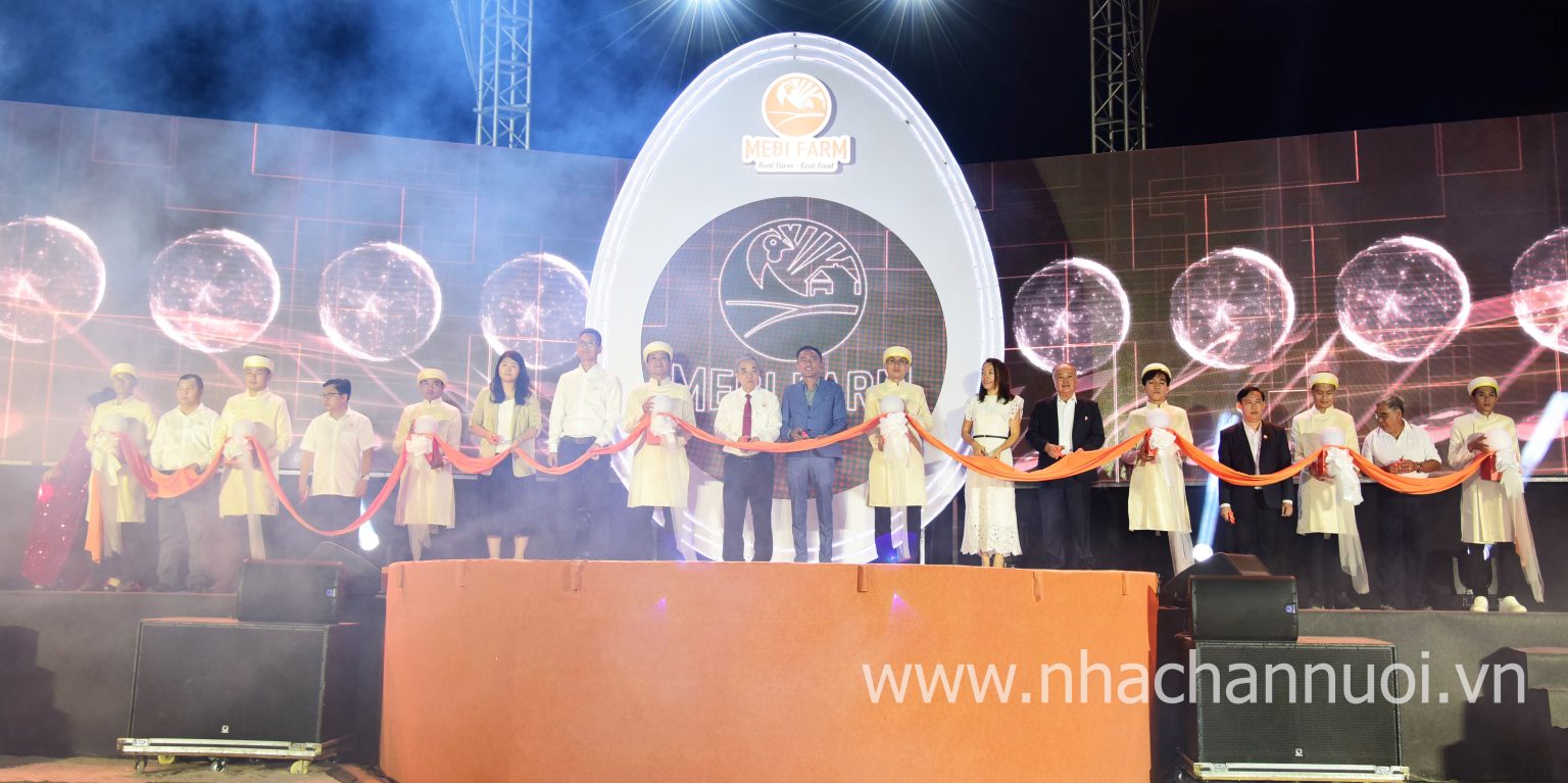 Mebi Farm khánh thành khu chăn nuôi gà đẻ trứng công nghệ cao 1,2 triệu ...